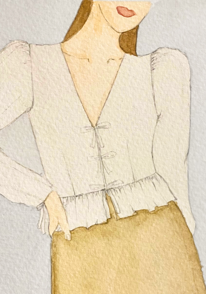 Isabel Blouse | Ivory – Anomable