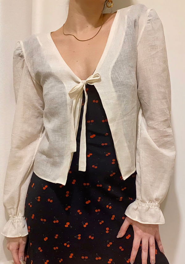 Pixie Blouse | Ivory – Anomable